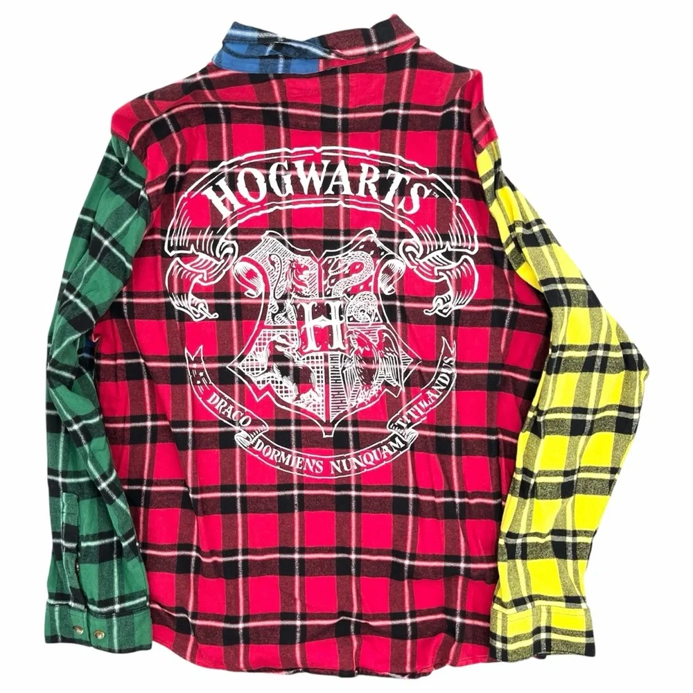 cakeworthy | Tops | Harry Potter X Cakeworthy Hogwarts Plaid Flannel ...